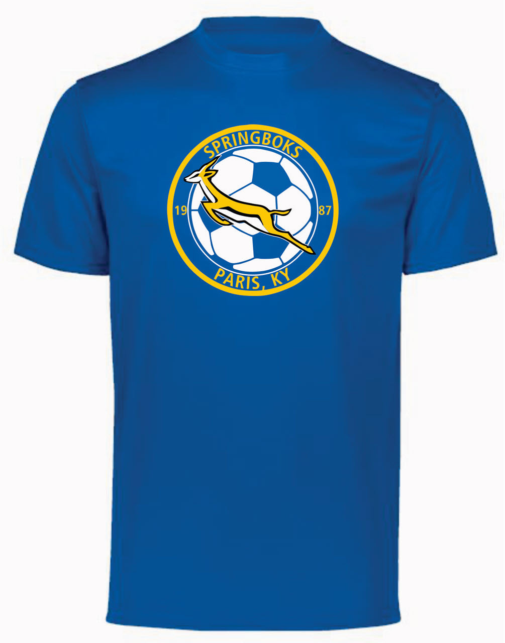 Springboks Soccer Dri-Fit T Shirt – W & H Legacy Graphics Inc