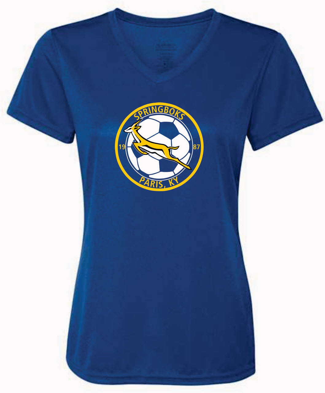 Springboks Soccer Dri-Fit Women's T Shirt – W & H Legacy Graphics Inc
