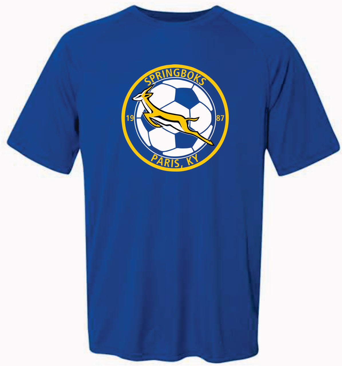 Springboks Soccer Dri-Fit Youth T Shirt – W & H Legacy Graphics Inc